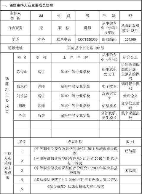 20xx课题申请评审书 - 范文118